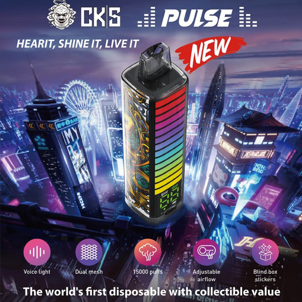 CKS Pulse 15000 Puffs Disposable Pod - RELX SG Vape Shop