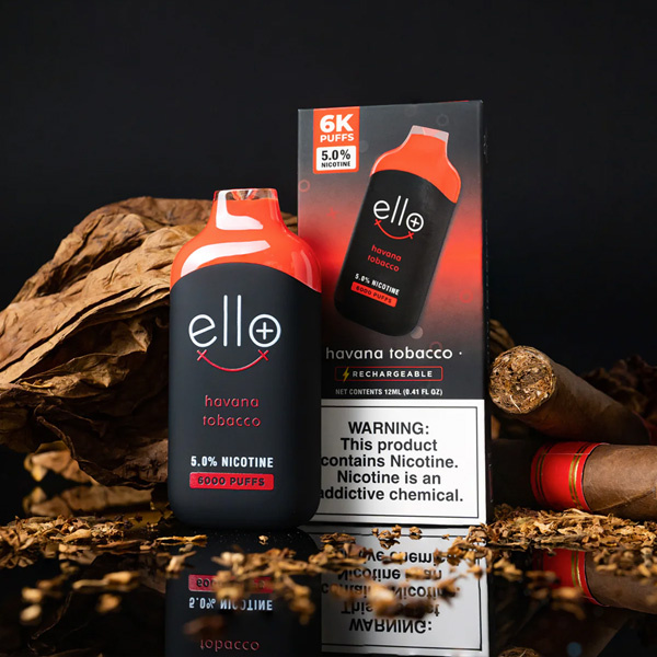 BLVK Ello Plus 6000 Puffs Disposable Pod - RELX SG Vape Shop