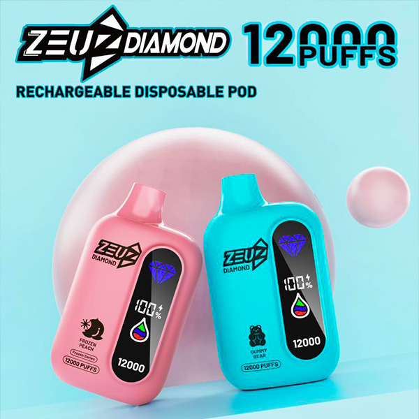 ZEUZ Diamond 12000 Puffs Disposable Pod - RELX SG Vape Shop